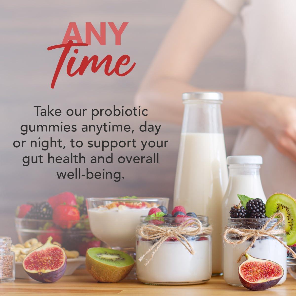 Probiotic Gummy 2.5 Billion CFU 60 Vegan Gummies Probiotic Gummy for ...