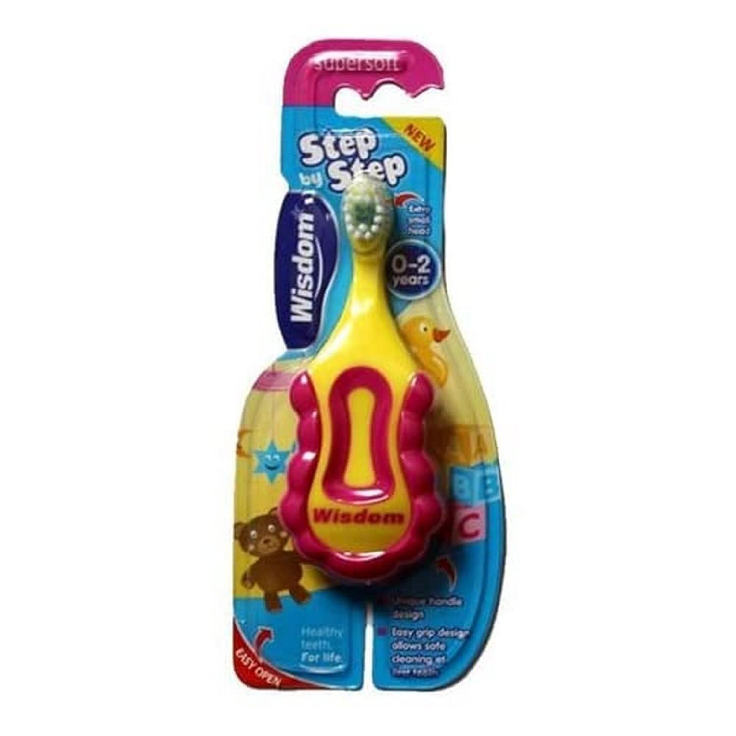 Wisdom Kids Step-by-Step Toothbrush for Infants 0-2 Years | Best Soft ...