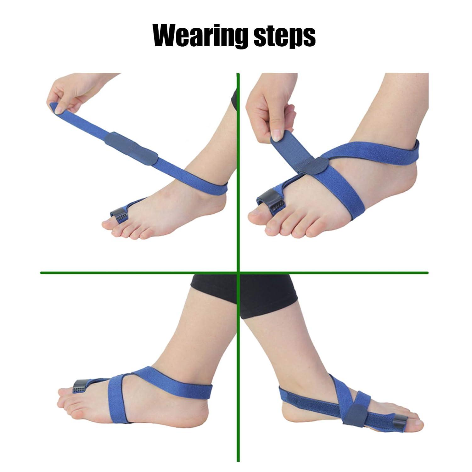 Hallux Valgus Bunion Corrector Toe Fixing Belt Strap - Foot Care Tool ...