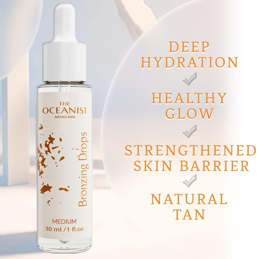 Medium Tanning Drops for Face - Achieve a Glowing Complexion Without ...