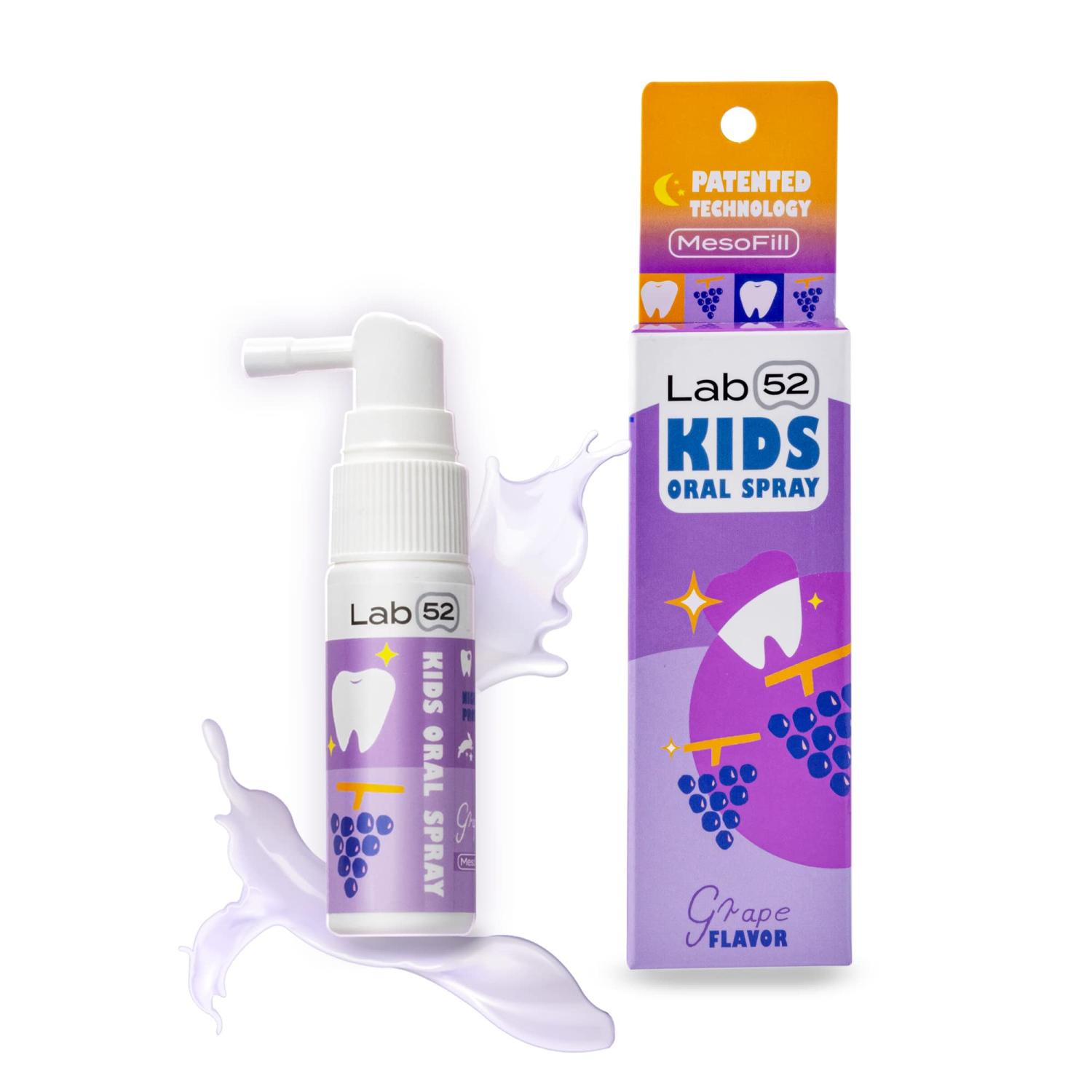 Lab52 Kids Anticavity Mouth Spray | Sugar-Free Oral Care for 0-12 Years | Patented MesoFill ...