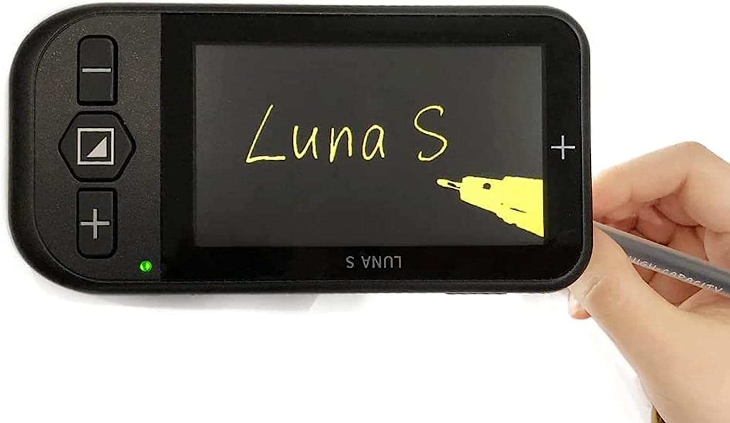 Zoomax Luna S Portable HD Electronic Magnifier for Low Vision ...