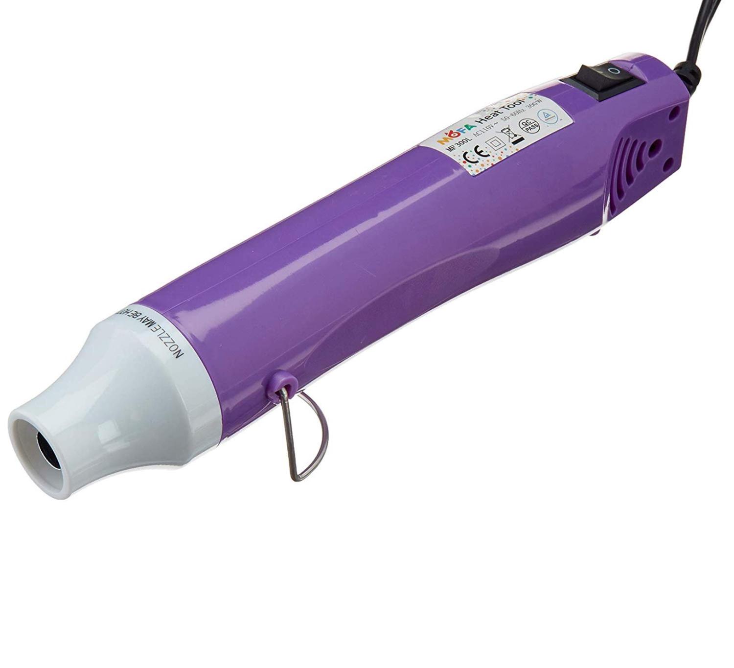 300W Heat Gun with Stand for DIY Projects | Electric Heating Nozzle for ...