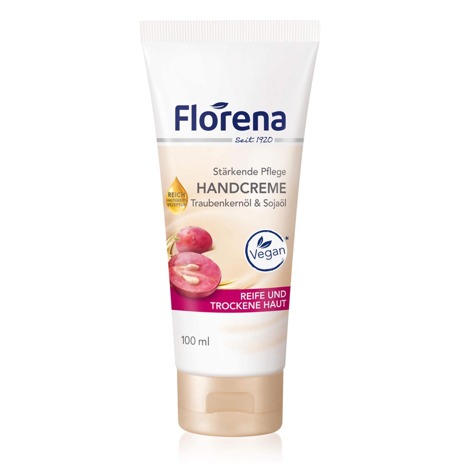 Buy Florena Hand Cream with Grape Seed & Soybean Oil - Nourishing ...