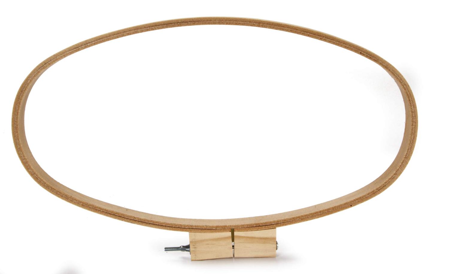 Darice 8x15-Inch Oval Quilting Hoops - Large Sizes for Professional ...