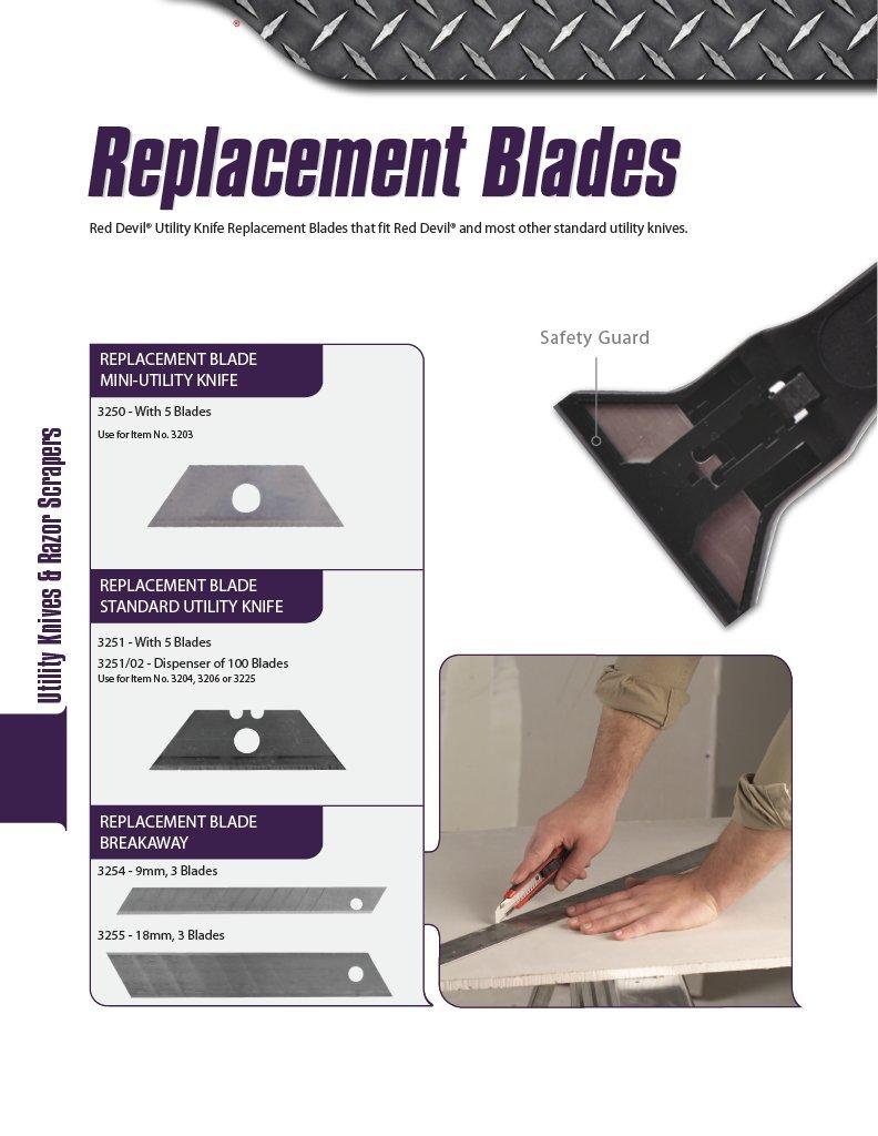 Red Devil 3275 Single Edge Razor Blades - Safety Dispenser of 10 | Shop ...