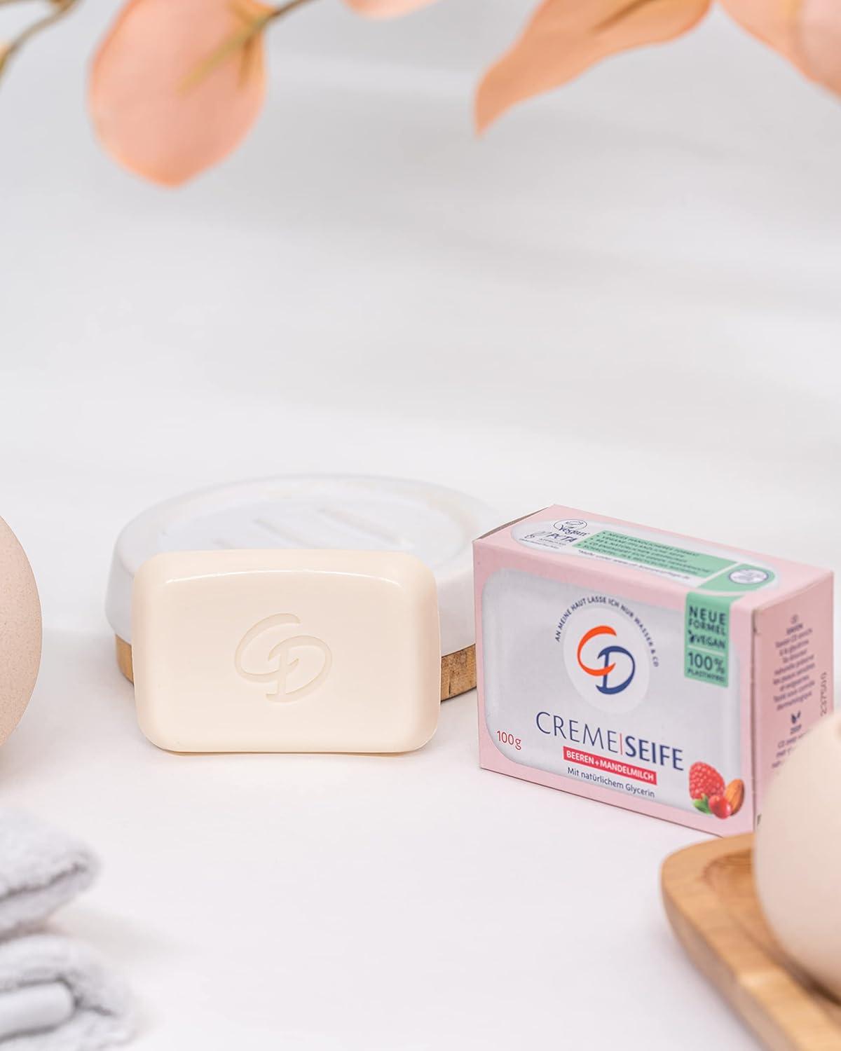 CD Cream Soap Berries & Almond Milk 100g - Vegan Microplastic-Free ...