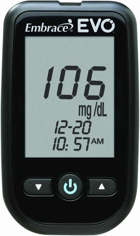 Embrace EVO Blood Glucose Meter Starter Kit - All-in-One Solution | Buy ...