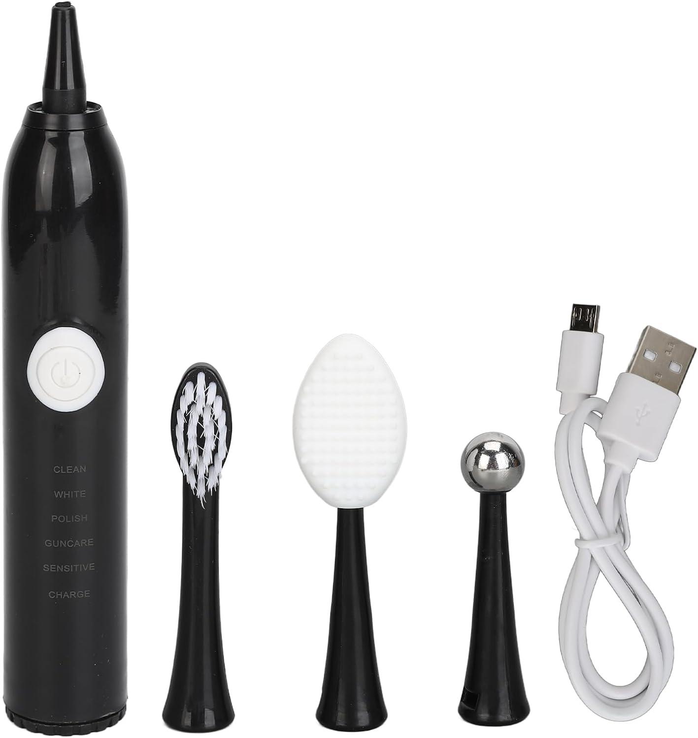 Oral Muscle Massager - Tongue Trainer with 3 Replacement Heads for ...