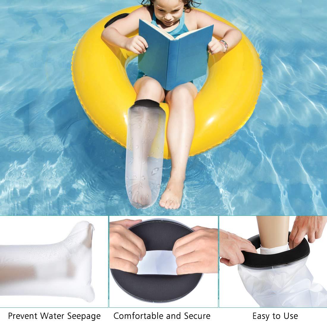 Waterproof Plaster Leg Protector for Kids | Shower & Bath Protection ...