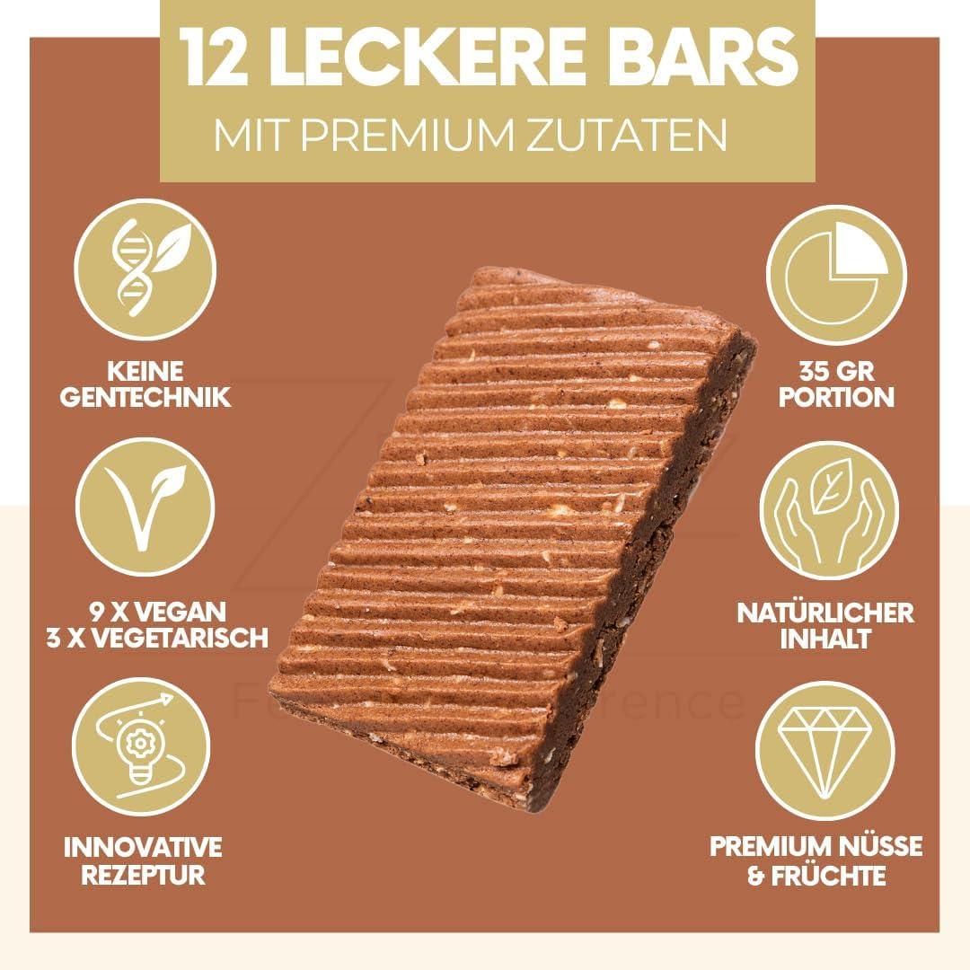 Zbarz Fruit & Energy Bars Vegan & No Sugar Added (Mix Box 12 x Bars ...