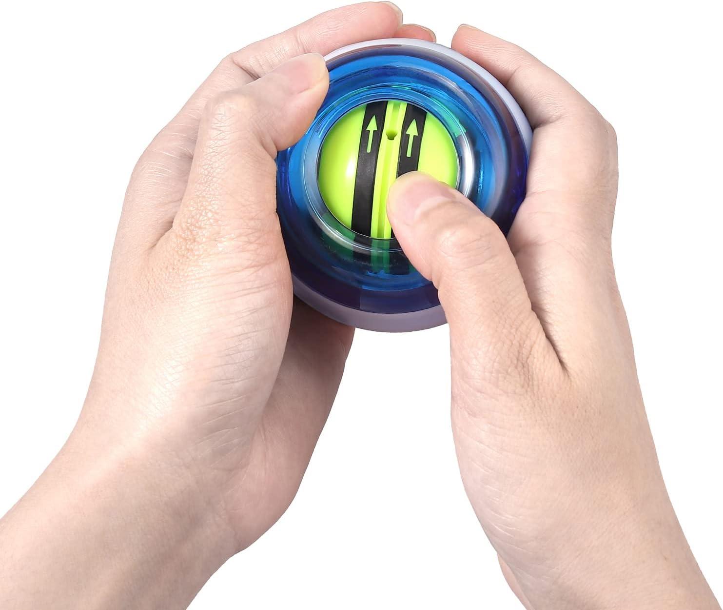 Colfuline Energyball: LED Gyroscopic Hand Trainer for Grip Strength ...