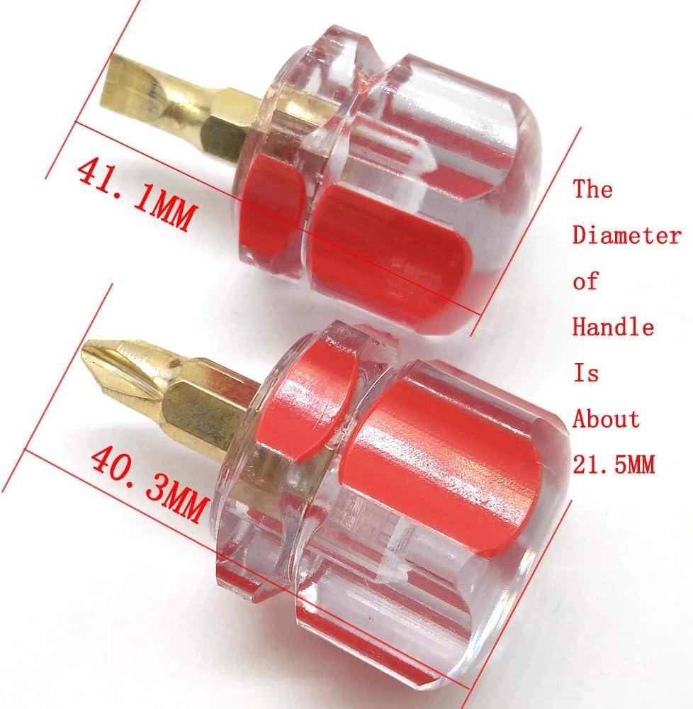 HONEYSEW Flat and Stubby Screwdriver Set Mini Stubby Tools Sewing ...