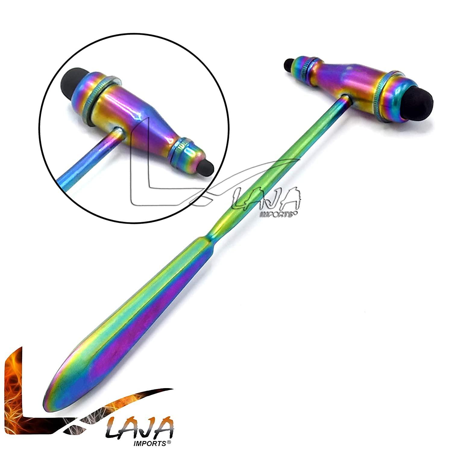 LAJA Imports Tromner Reflex Hammer - Multi Rainbow Color Neurological ...