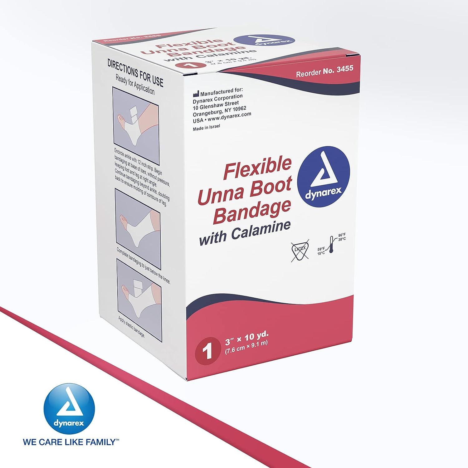 Dynarex Unna Boot Bandage - Customized Compression for Leg Ulcers ...