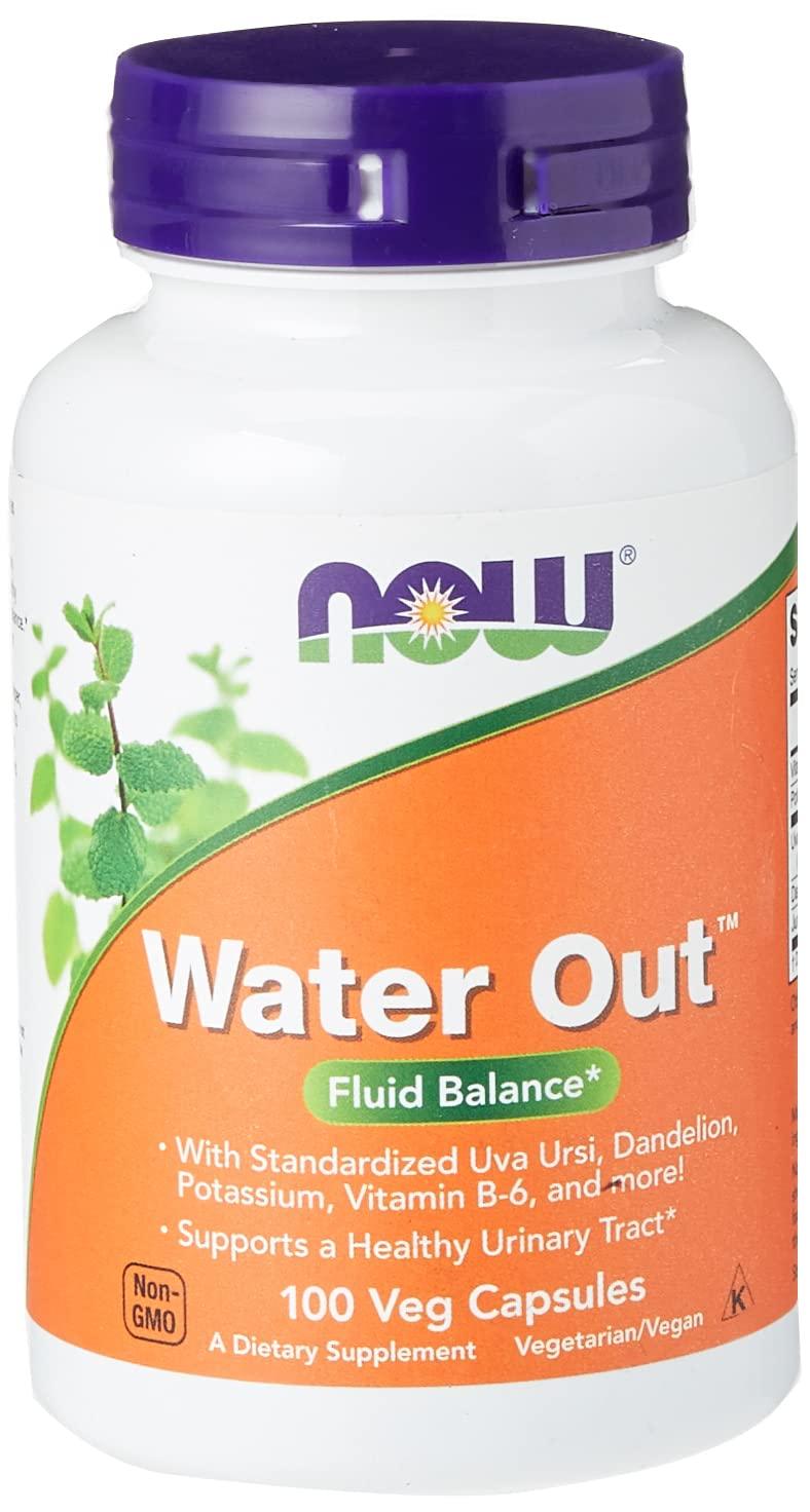 NOW Water-Out 100 Tablets - Natural Diuretic for Bloating and Water ...