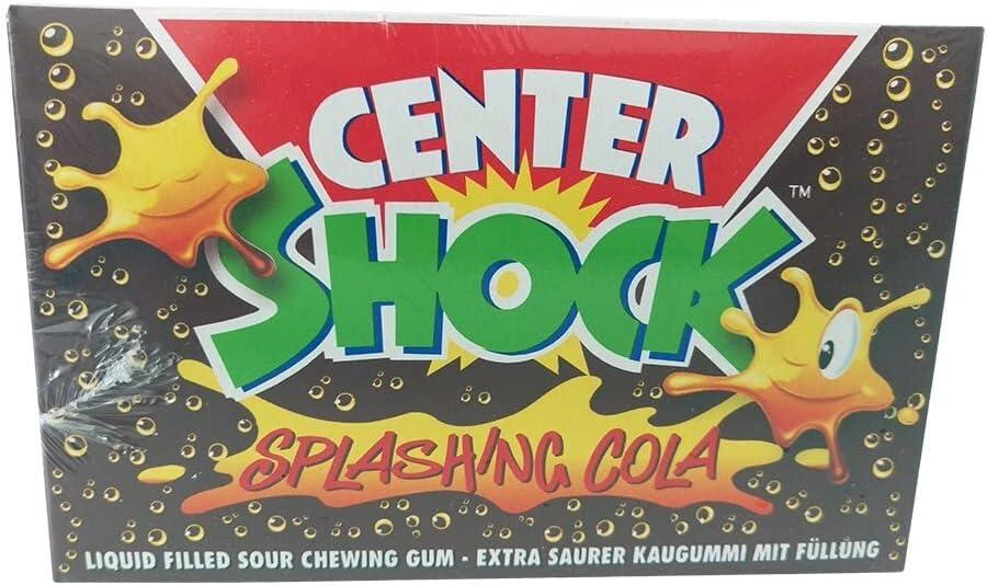 Center Shock Extra Acid Cola Chewing Gums (Pack of 3 x 400g) + Block ...