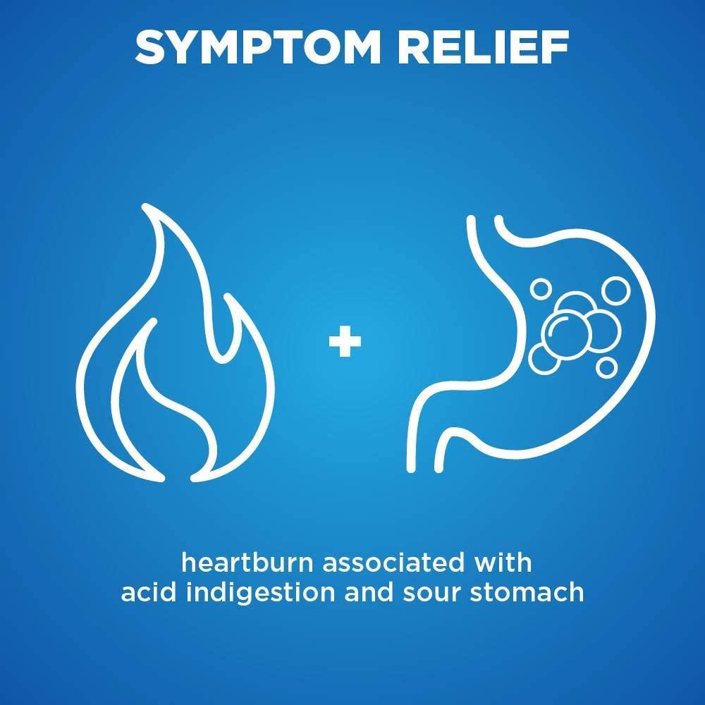 Amazon Basic Care Dual Action Chewable Acid Reducer & Antacid Tablets ...