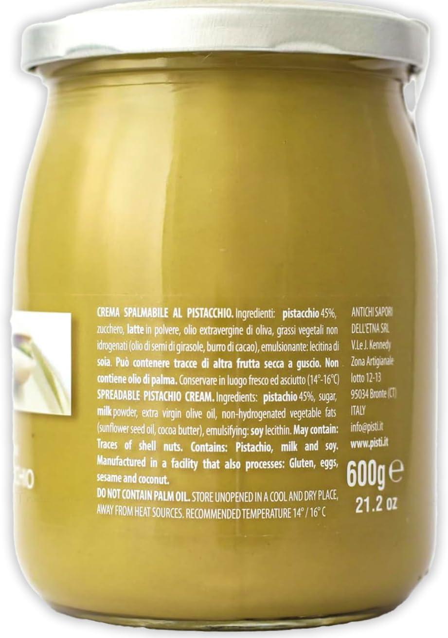 Pisti Spreadable Pistachio Cream 600g | Irresistible Luxurious ...