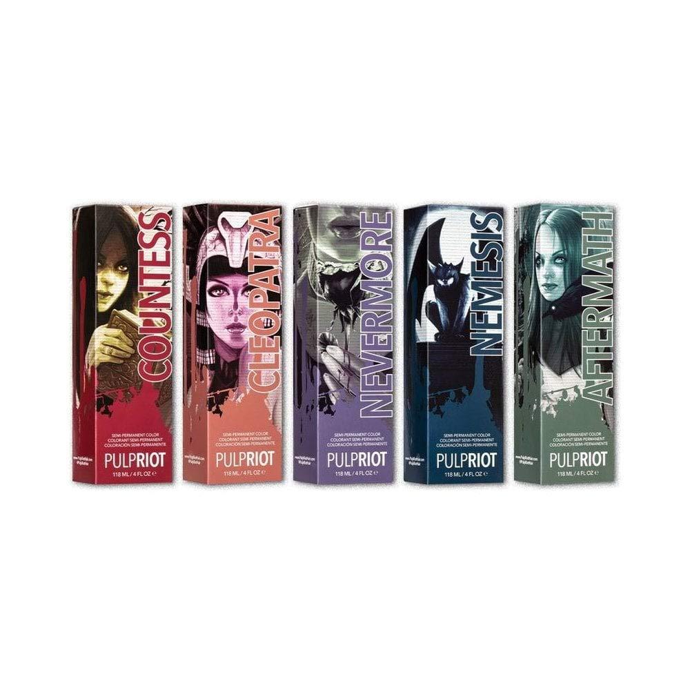 Pulp Riot Semi-Permanent Hair Color Raven Collection 118ml - Nemesis ...