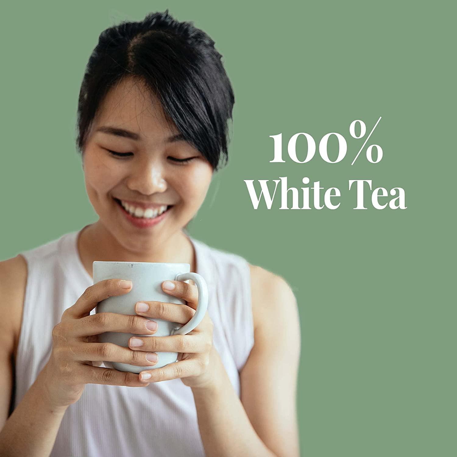 The Republic of Tea Emperors 100 White Tea - Zero Calorie, Sugar-Free ...