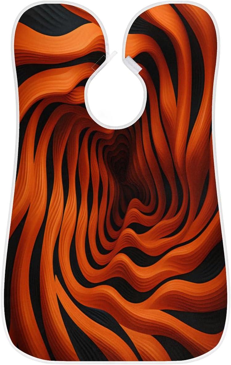 Abstract Ocean Shark Beard Bib Apron - Ultimate Beard Hair Catcher for ...