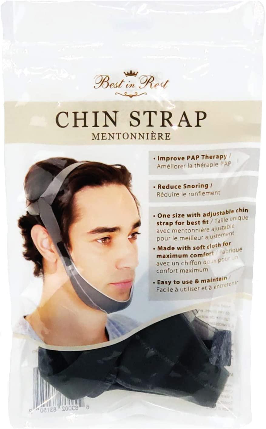 Best in Rest Adjustable Chin Strap - Effective Anti Snoring Sleep Aid ...