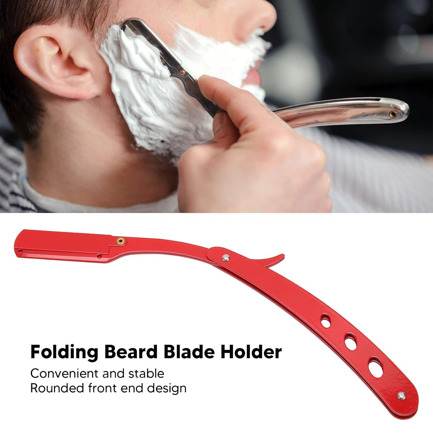 Portable Alloy Razor Holder & Beard Clock Holder - Straight Edge for ...