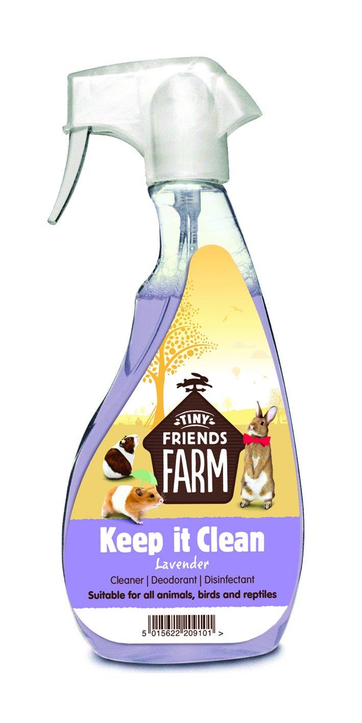 Supreme Tiny Friends Farm Keep It Clean Lavender Disinfectant Spray 500 ...