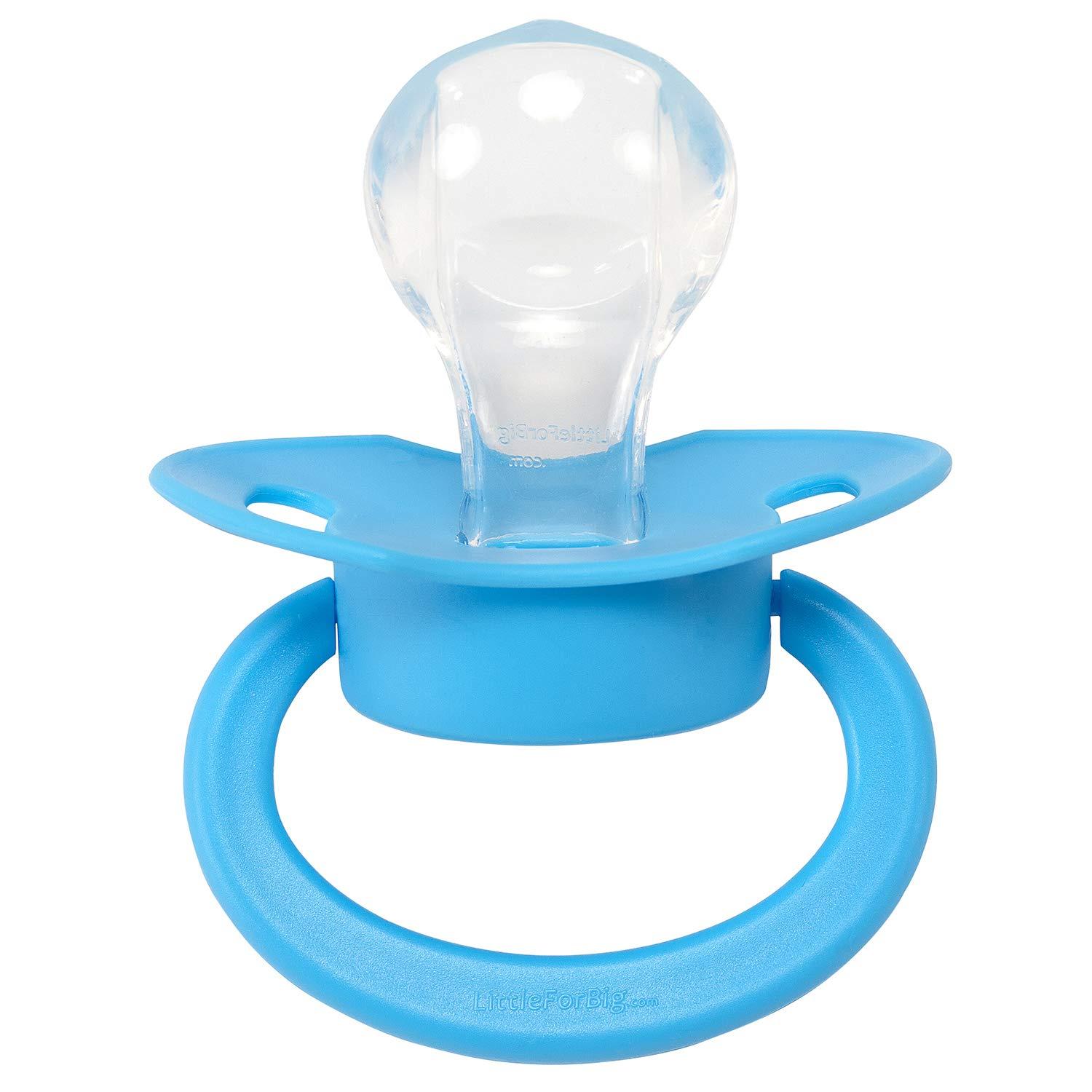 LittleForBig Bigshield Generation-II Adult Sized Pacifier Blue