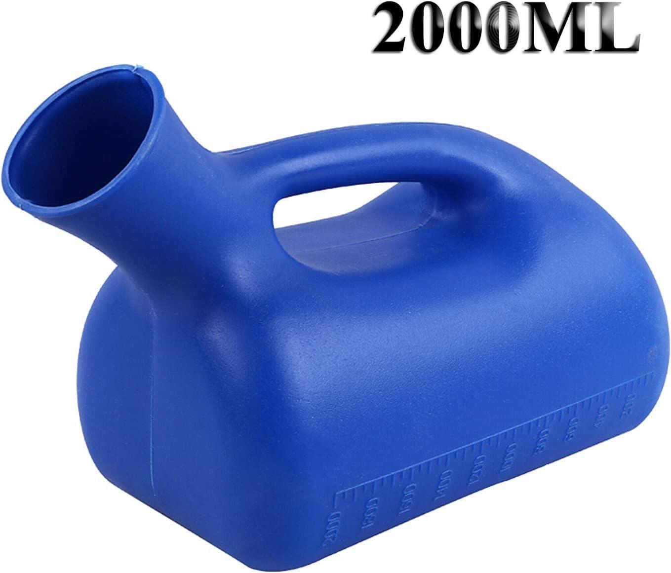 Potty Large Male Urinal -2000ML Portable Mens Potty Pee Bottle ...