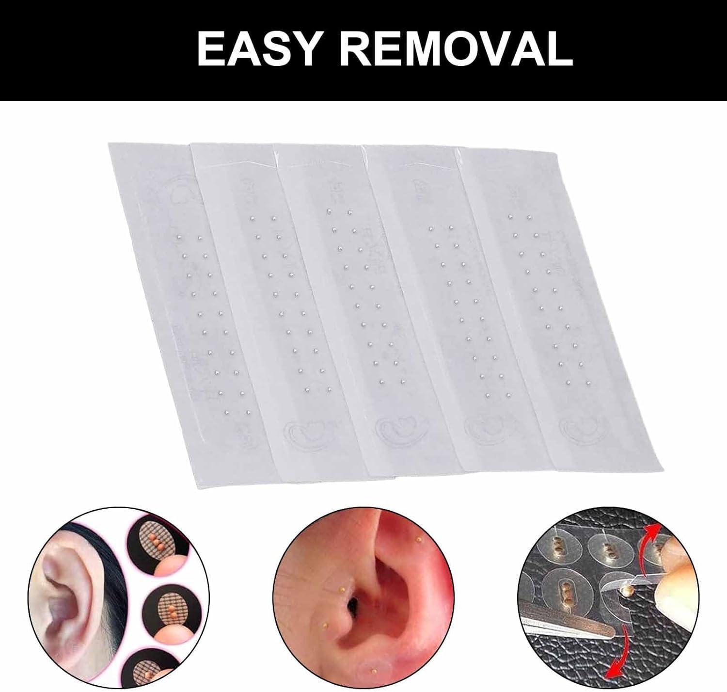100 PCS Ear Seeds Auricular Sticker Kit Ear Seeds Ear Press Seeds ...