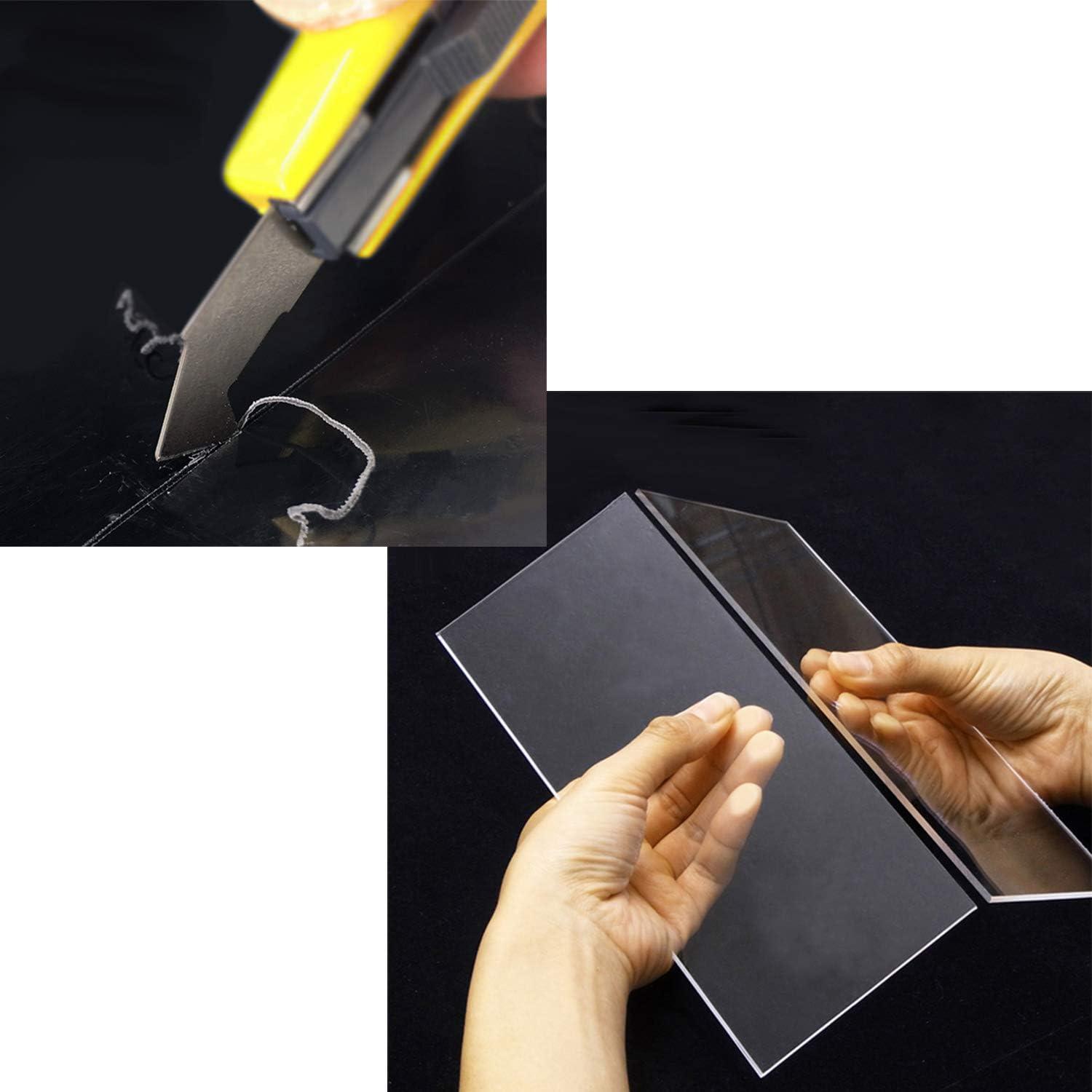 UoYu 1 Acrylic Cutter and 11 Pcs Blade Set Multi-Use Cutter with ...