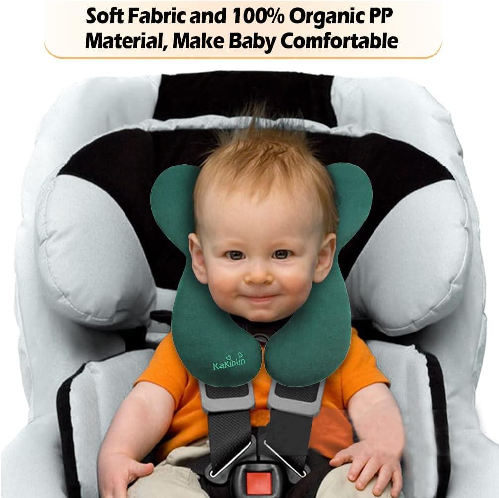 KAKIBLIN Baby Travel Pillow - Neck and Head Support for Car Seat and ...