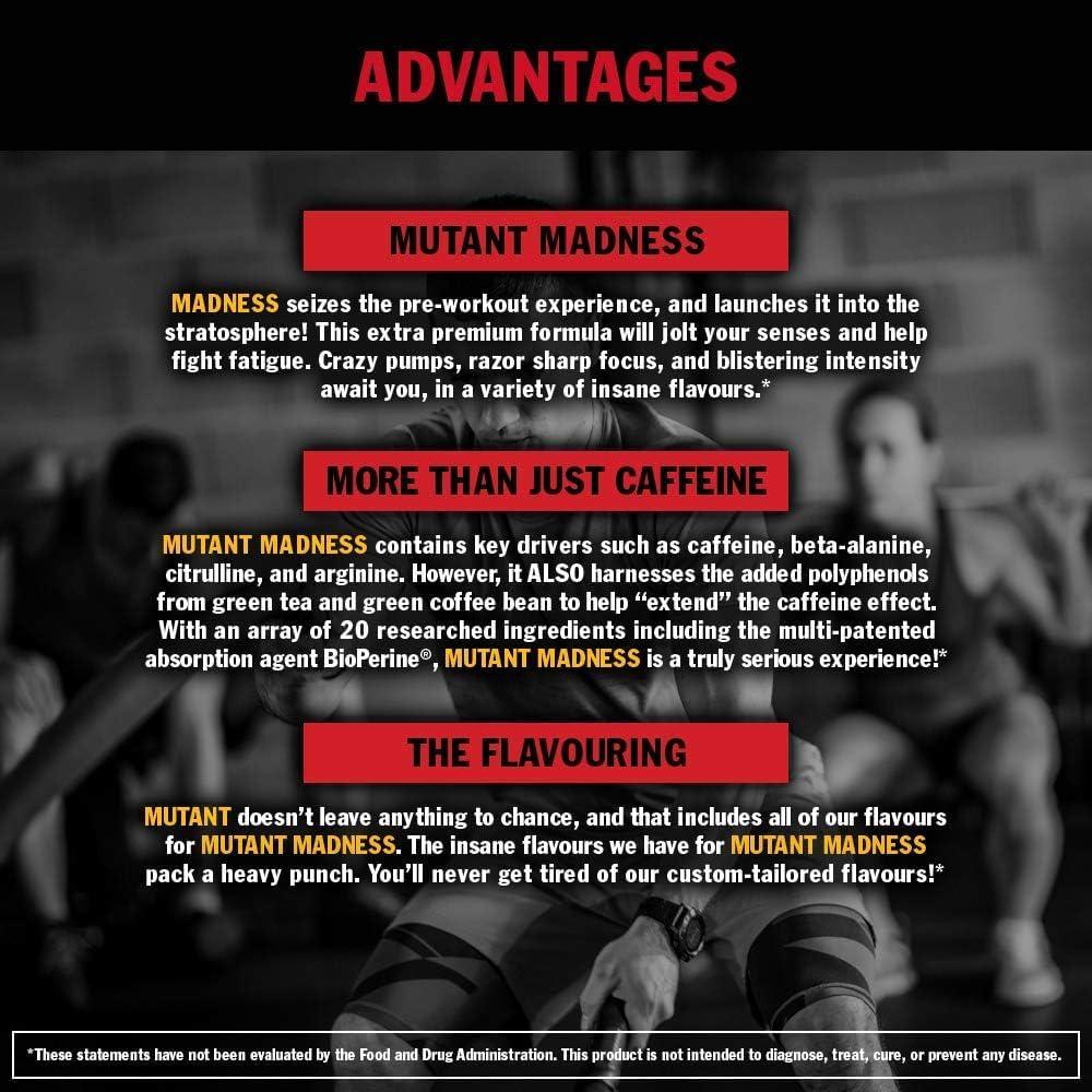 MUTANT Madness | Original Mutant Pre-Workout Powder| High-Intensity ...