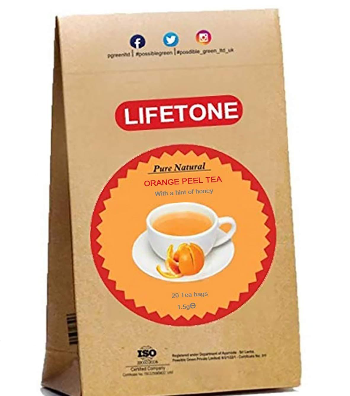 lifetone the tea for better life Orange Peel Honey Tea | Boosts ...