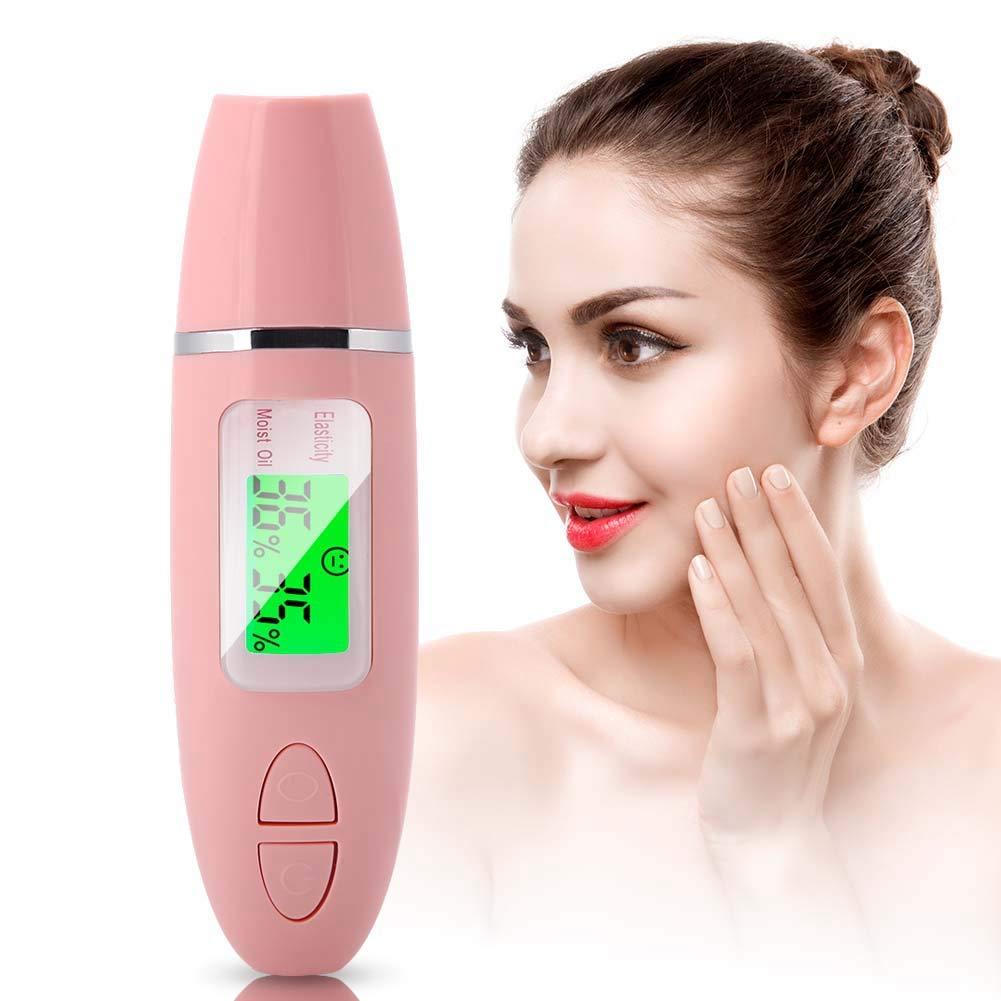 Portable Skin Checker & Facial Oil Tester - Digital LCD Skin Analyzer ...