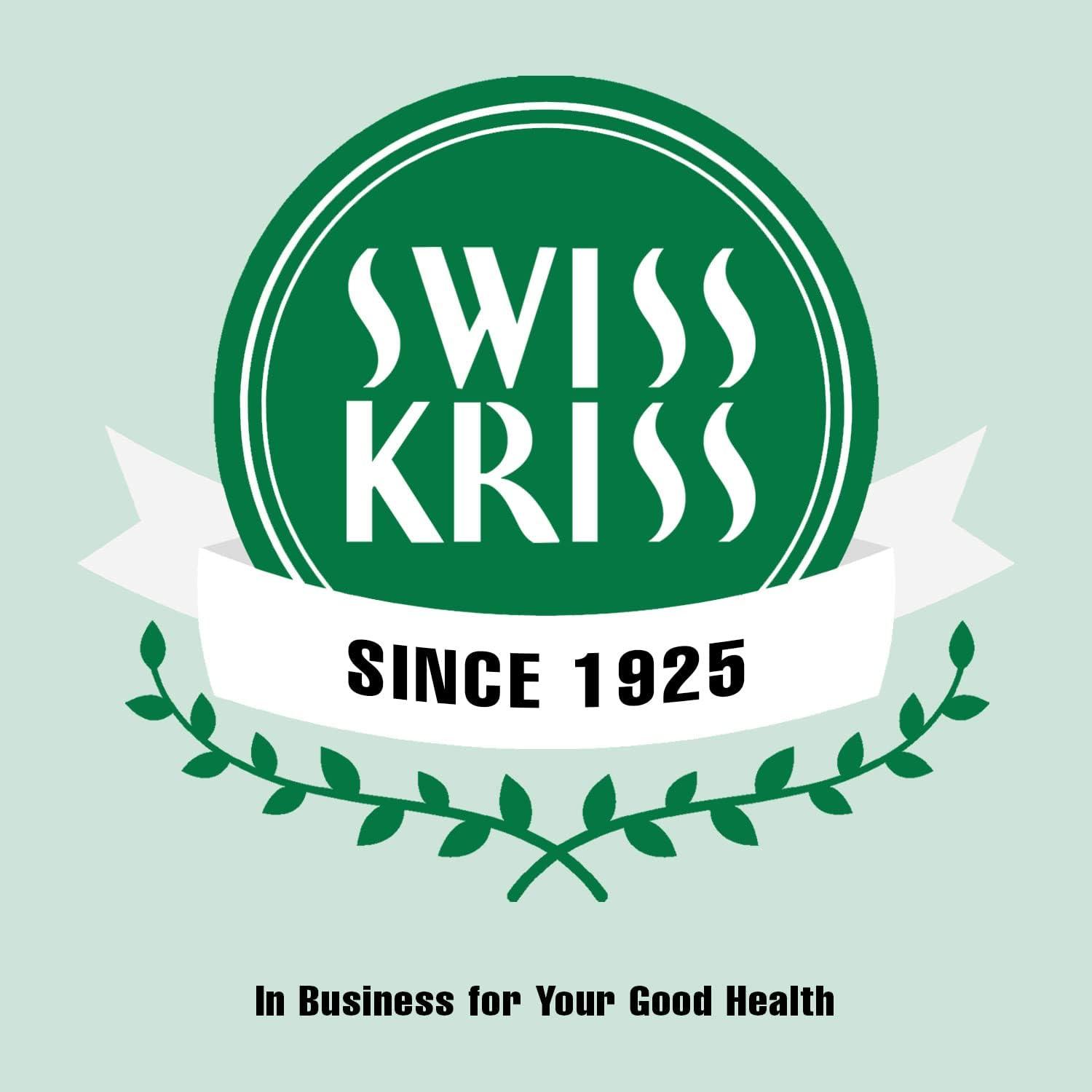 Swiss Kriss Herbal Laxative Tablets - Gentle & Natural Relief for ...