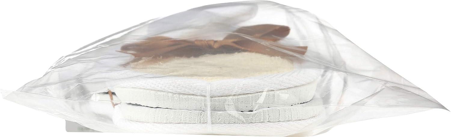 Touch Me Natural Loofah Spa Massage Slippers - Set of 2 Pairs ...