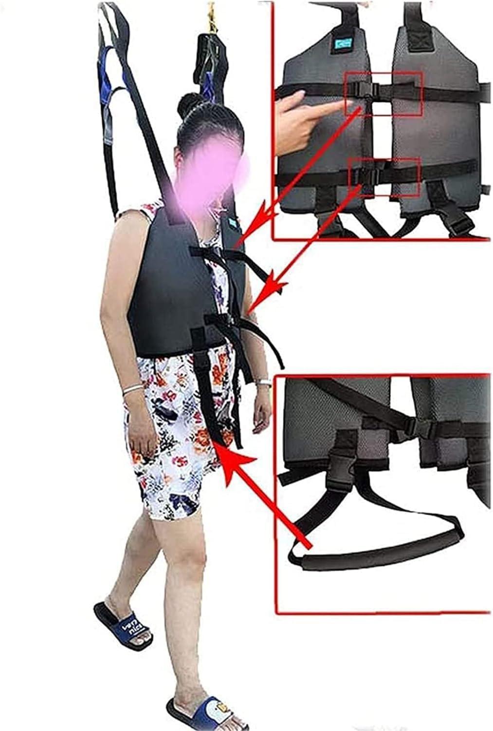 YUNYHAO Full Body Patient Sling | Stair Slide Transfer Belt for Elderly ...