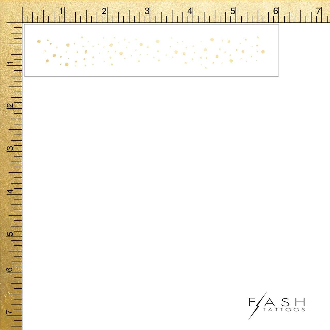 Sunkissed Gold Freckles Set - 10 Premium Festival Waterproof Metallic ...