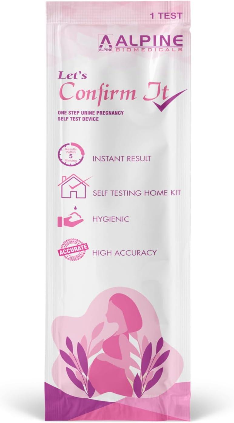 Let's Confirm It Repid Detection Midstrem Pregnancy Test Home Pregnancy ...