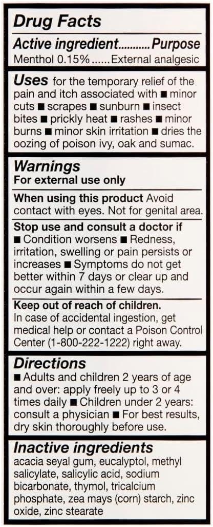 Equate Talc-Free Medicated Body Powder 10 oz - Soothing Odor and ...