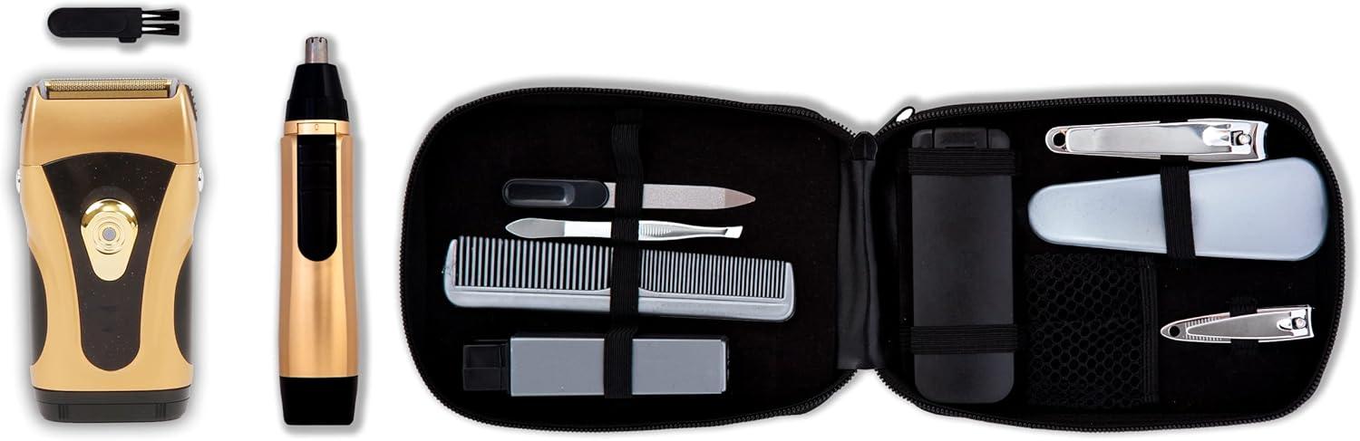 POWER TOUCH GOLD EDITION - Complete shaving kit - Triple blade razor ...