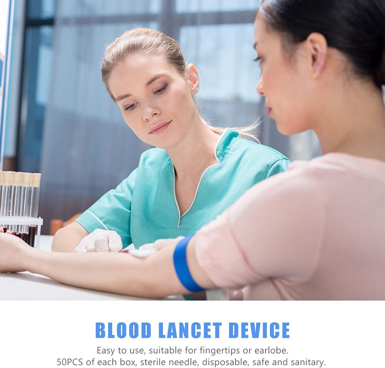 COHEALI Top Lancet 200Pcs Painless Lancing Device | Blood Sample Lancet ...