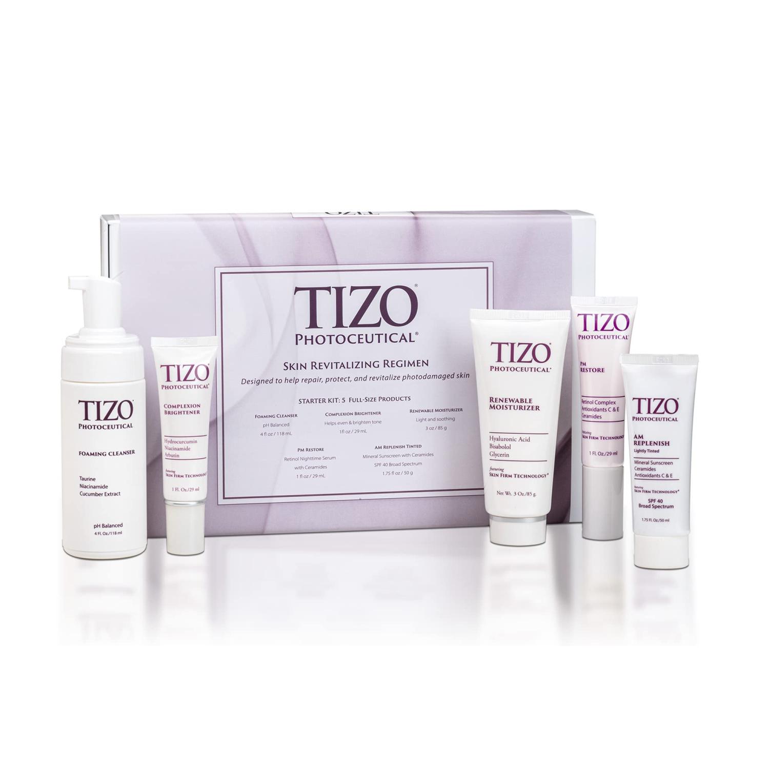 TIZO Photoceutical Kit - Advanced Skin Protection & Anti-Aging ...