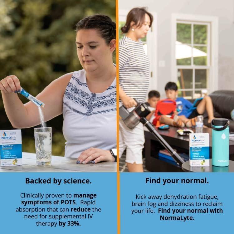 NormaLyte Oral Rehydration Salts | Dietary Management for POTS | 2 ...