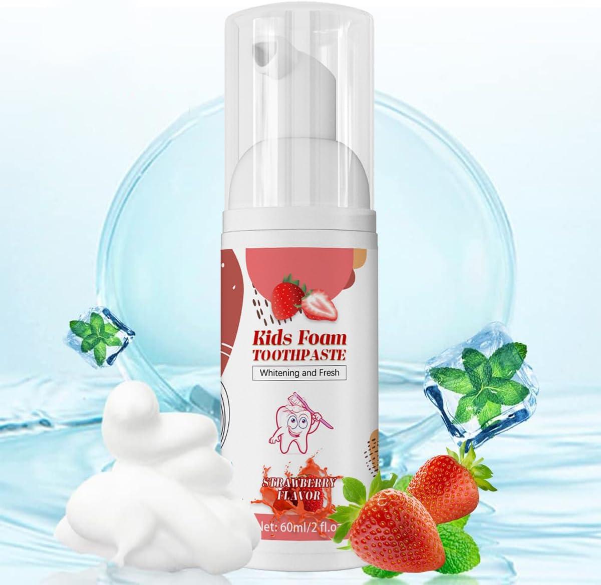 Buy Children's Foam Toothpaste - Strawberry Flavor 60ml | Kids Mousse ...
