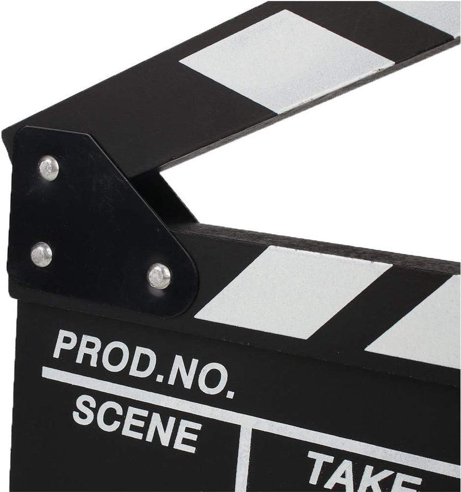 BERON Vintage Professional Film Clap Board - Black | Director Clapper ...