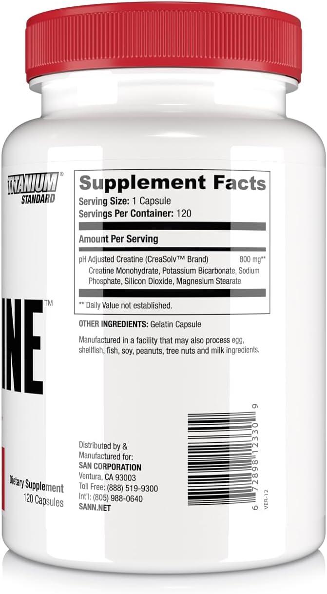 Buy SAN Nutrition PH Modified Creatine - Buffered Formula for Enhanced ...